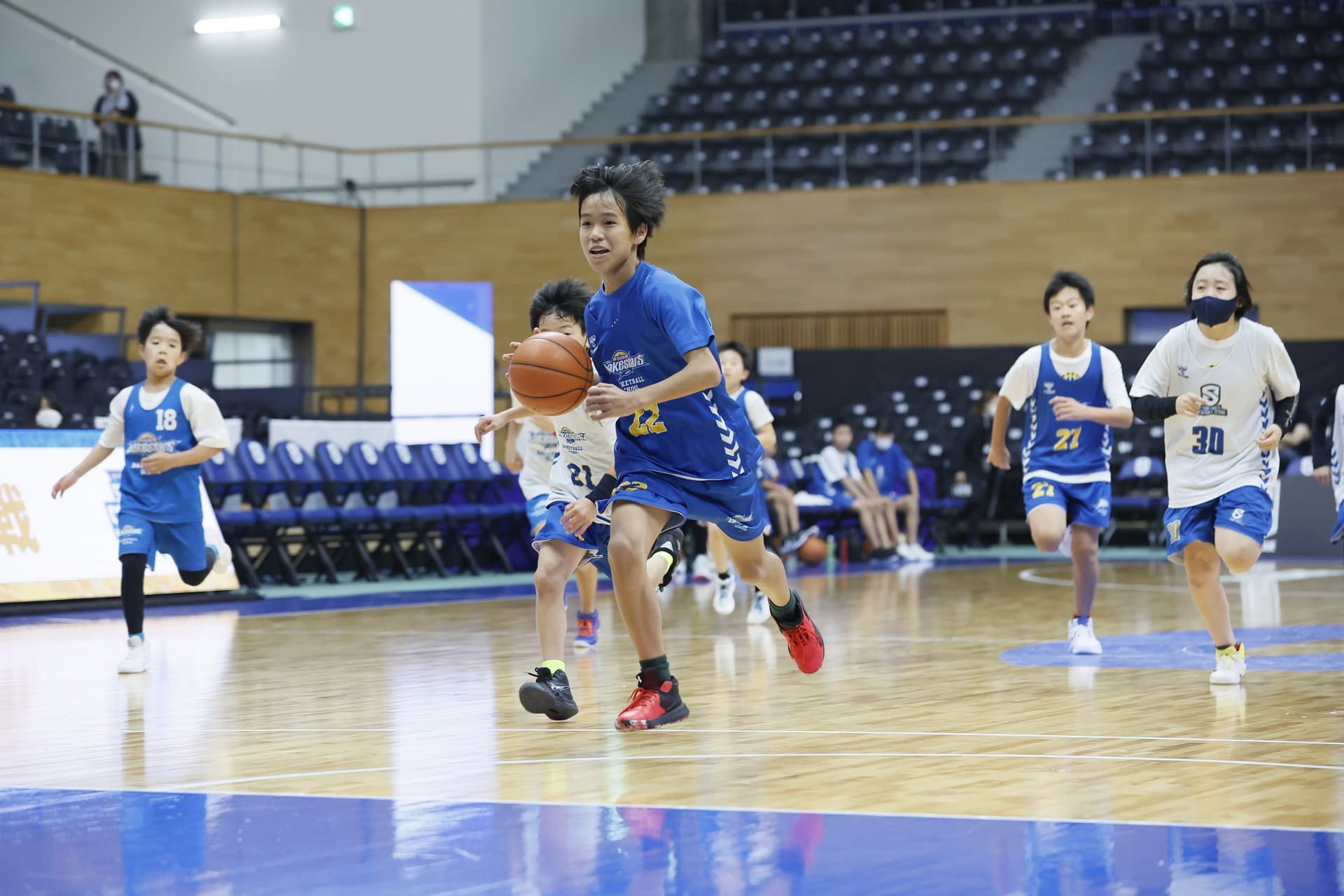 【試合後のコートで開催!!】1/21（土）バスケスクール無料体験会 | 滋賀レイクス